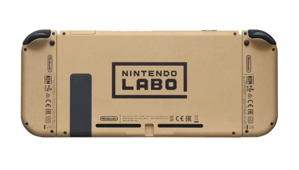La Nintendo Switch s'offre une édition Custom Nintendo Labo ! - JeuGeek.com